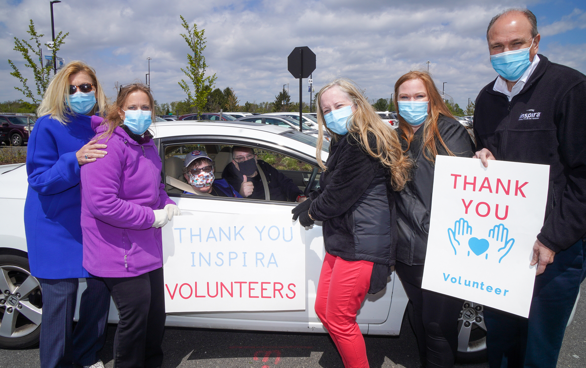 Inspira Recognizes Volunteers with Drive-by Celebration During ...